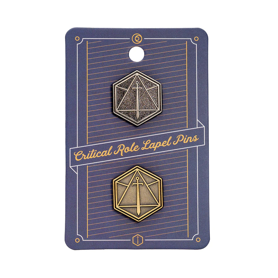 Critical Role Lapel Pins – Keystone Cards and Games
